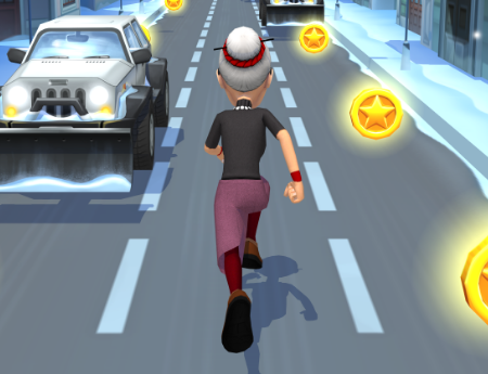 Angry Gran Run - Play Online Angry Gran Run on Speed Stars Game